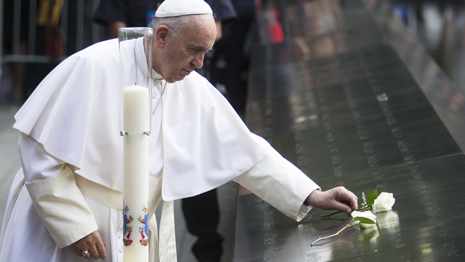 PHOTOS: Pope Francis visits 9/11 Memorial - 6abc Philadelphia