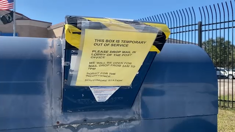 Several Houstonians say their checks have been stolen from post office ...