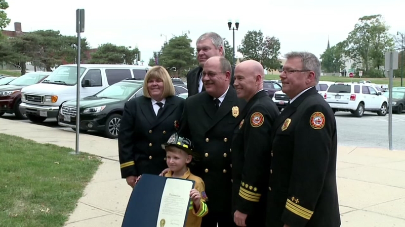 Young Missouri boy battling cancer becomes honorary firefighter - ABC13 ... Young Missouri boy battling cancer becomes honorary firefighter - ABC13 ...