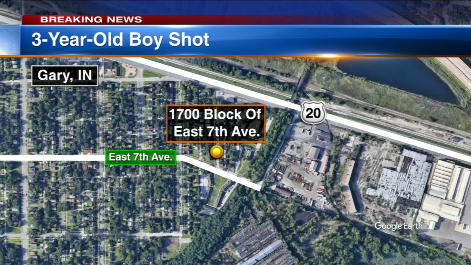 Gary, Indiana shooting leaves boy, 3, wounded while mother is at work ...