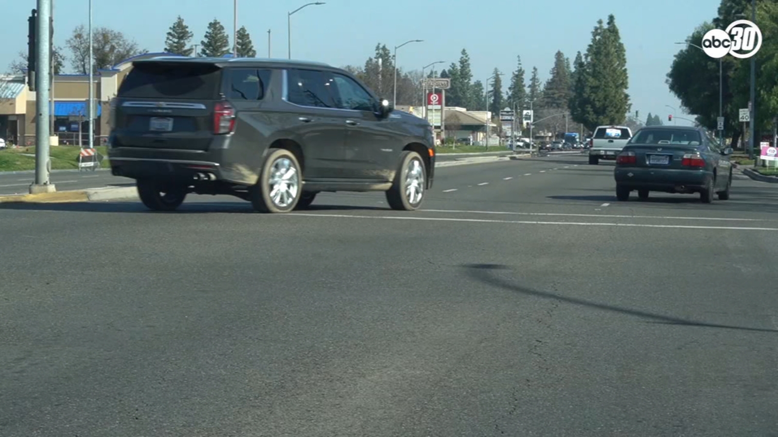 Know the Road with the CHP: Two turn lanes turning onto a three-lane ...