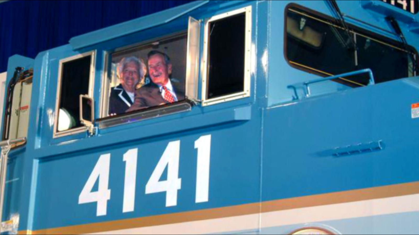 President George H.W. Bush's beloved Union Pacific locomotive engine ...