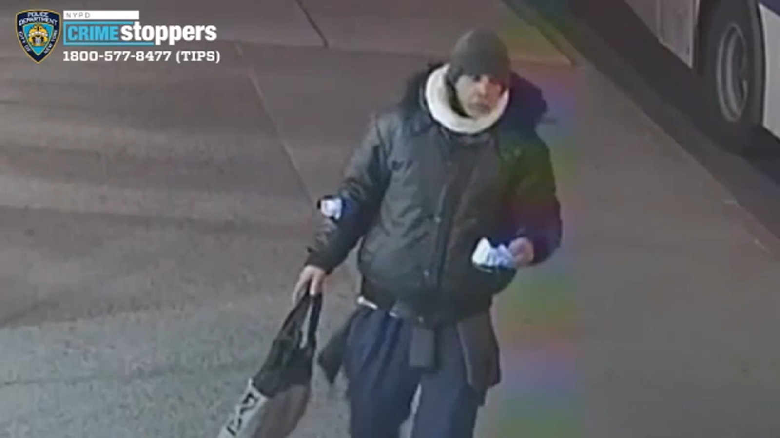 New video of man who hit ice cream shop worker in head with rock in ...