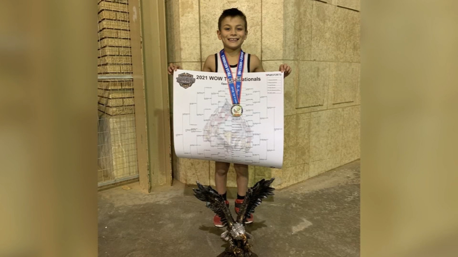 Good Sports: 10-year-old Clovis boy dominating the wrestling scene - ABC30 Fresno