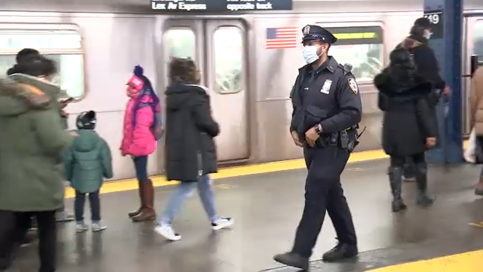 Nypd Adds More Than 600 Officers To New York City Subway System After