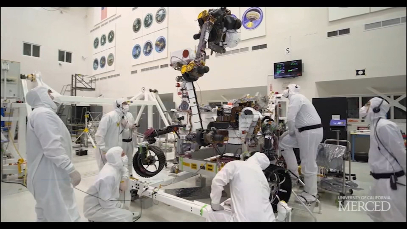 UC Merced engineers help test rover involved in Mars 2020 mission ...