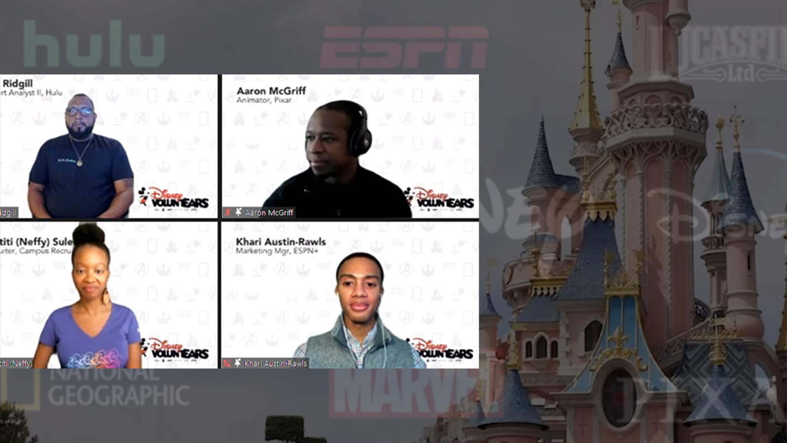 Black Disney Streamers talk about working at Disney during career day ...