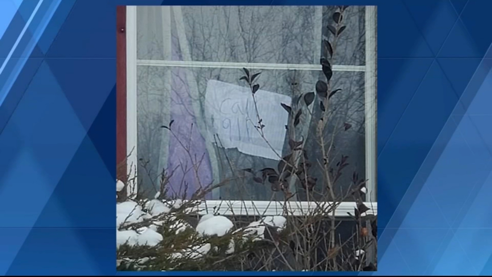 'Call 911:' Pennsylvania assault victim puts sign for help in window of ...