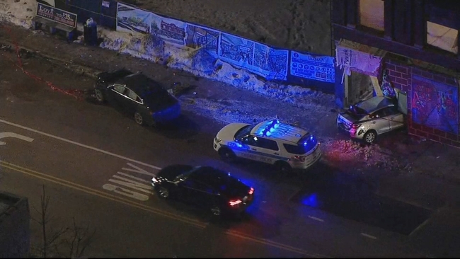 Car into building - ABC7 Chicago