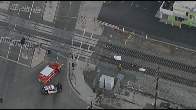 Train crash - ABC7 Los Angeles