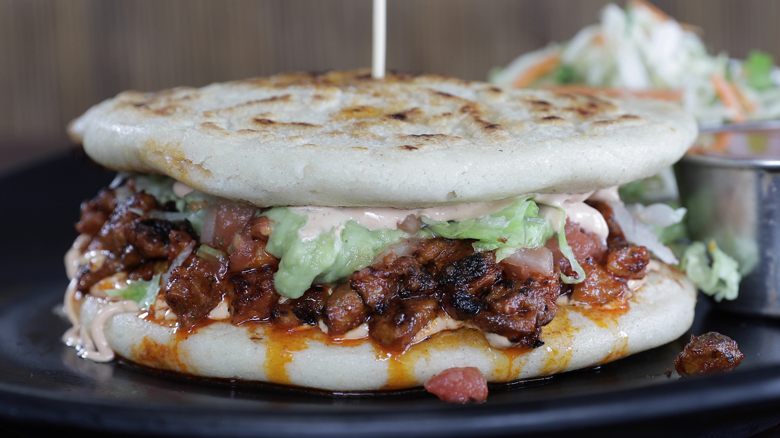 Don Julio's restaurant uses pupusas as buns for brand new take on ...