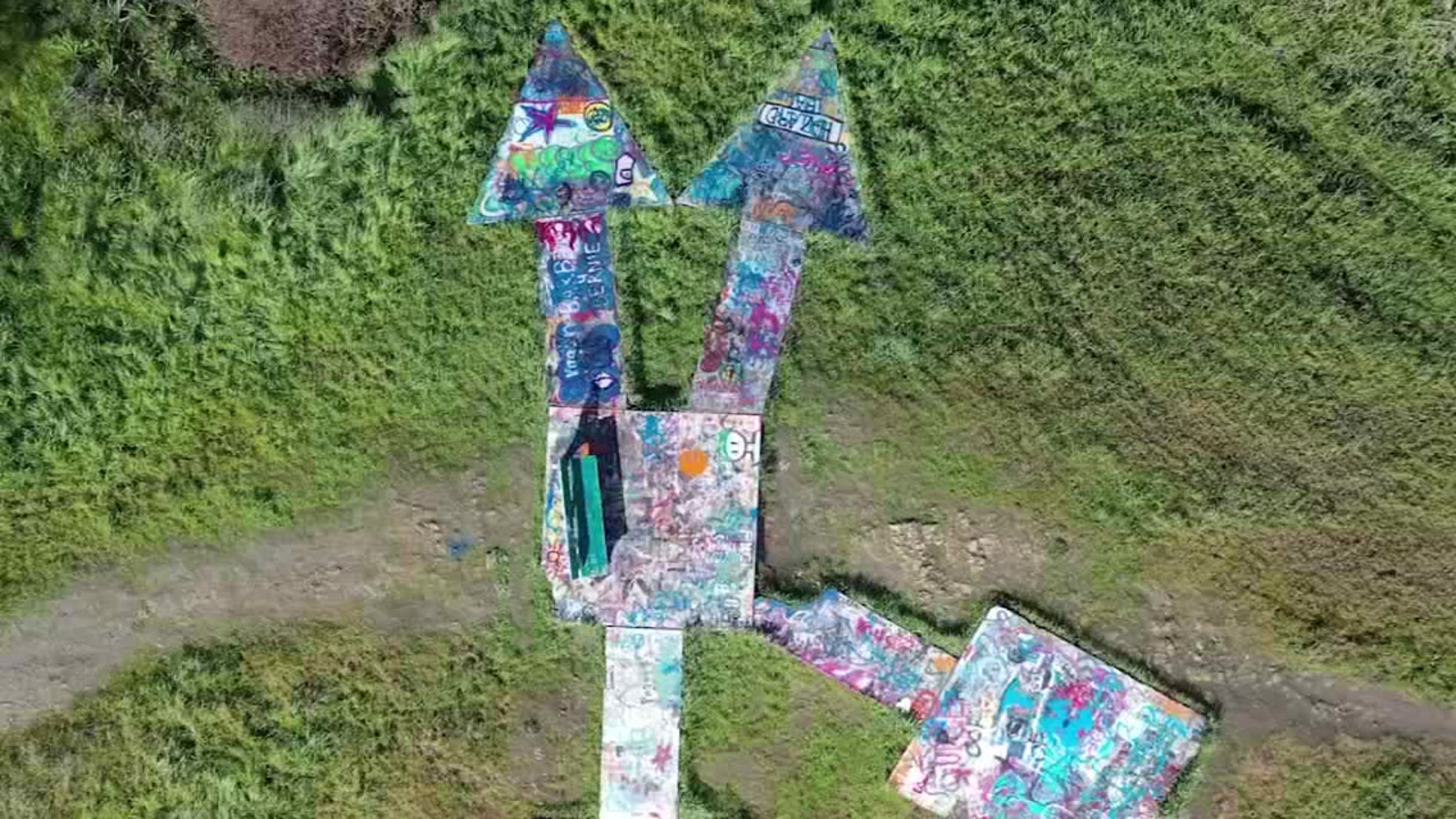 Airmail Arrows Location Map