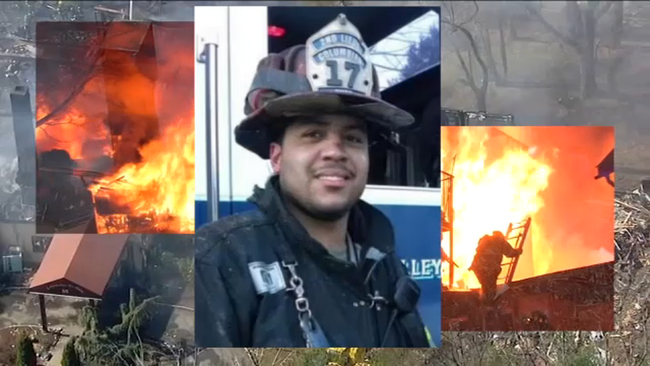 Spring Valley fire: Hundreds bid final farewell to fallen New York ...