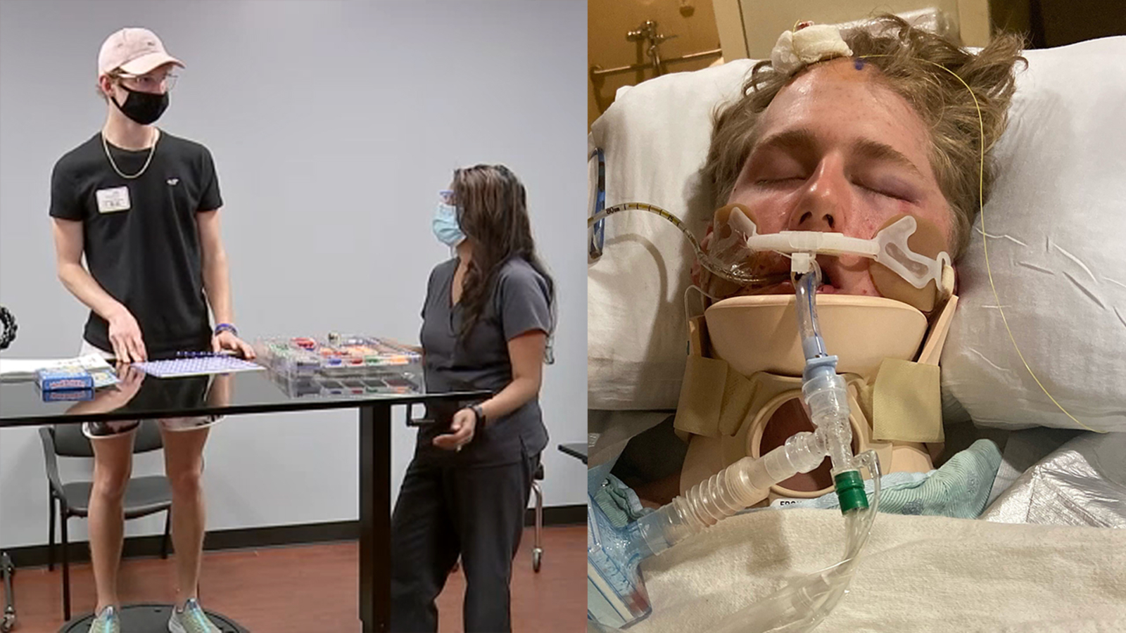 Tompkins High School football player Samuel "Sam" Mills completes final ...