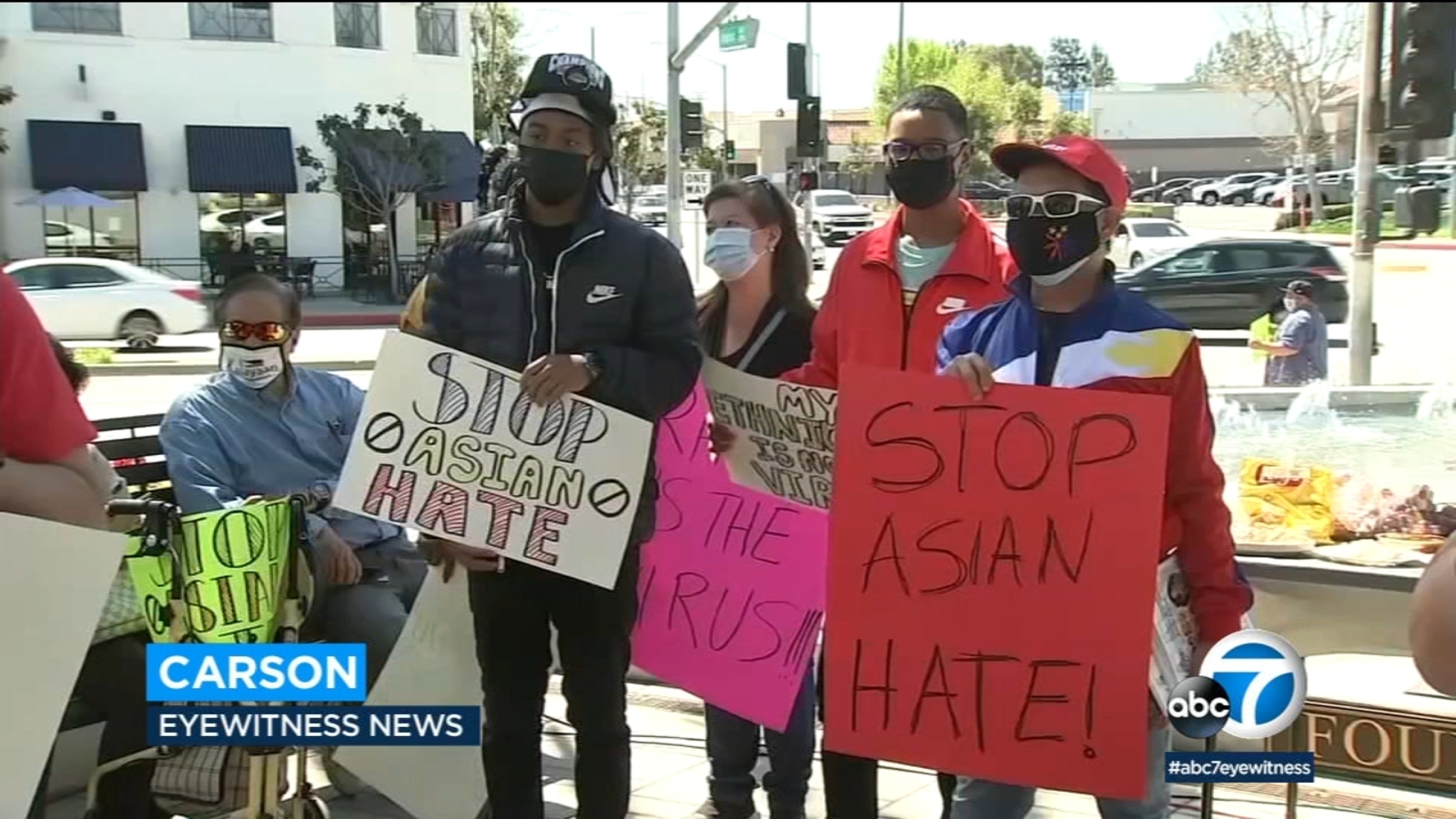 Rallies across SoCal call for end to anti-Asian violence, hateful ...