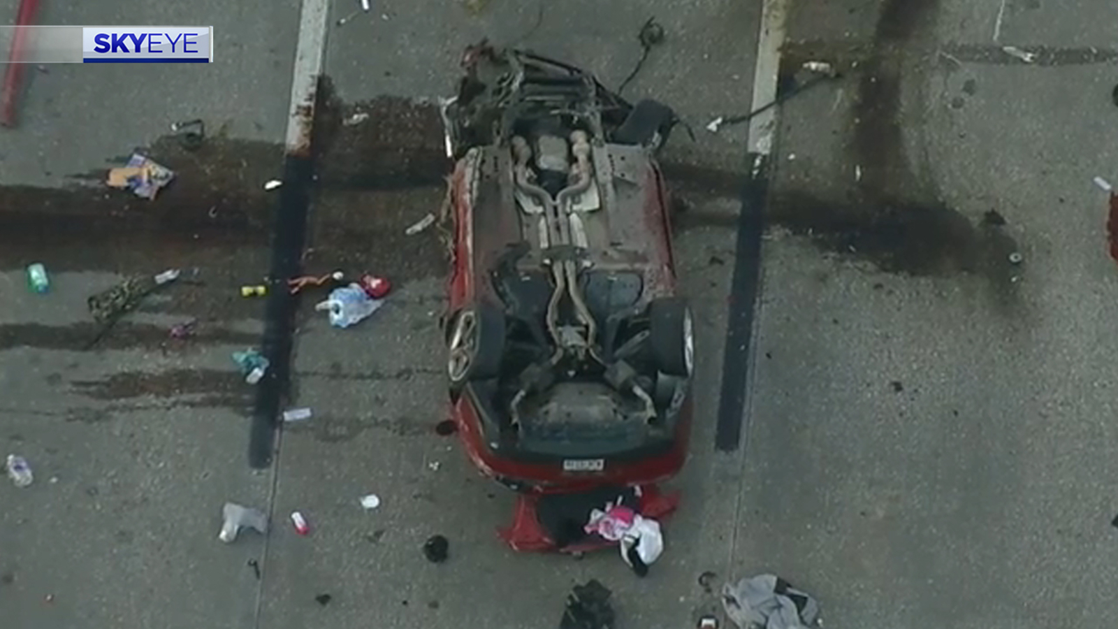 Suspect And Innocent Driver Killed After Chase Ends In Fiery Crash On