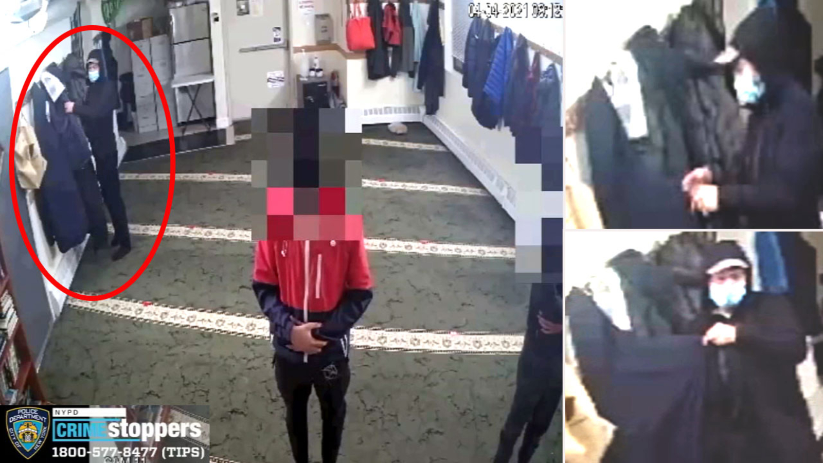 Mosque thief targets worshippers while they pray in Queens, New York ...