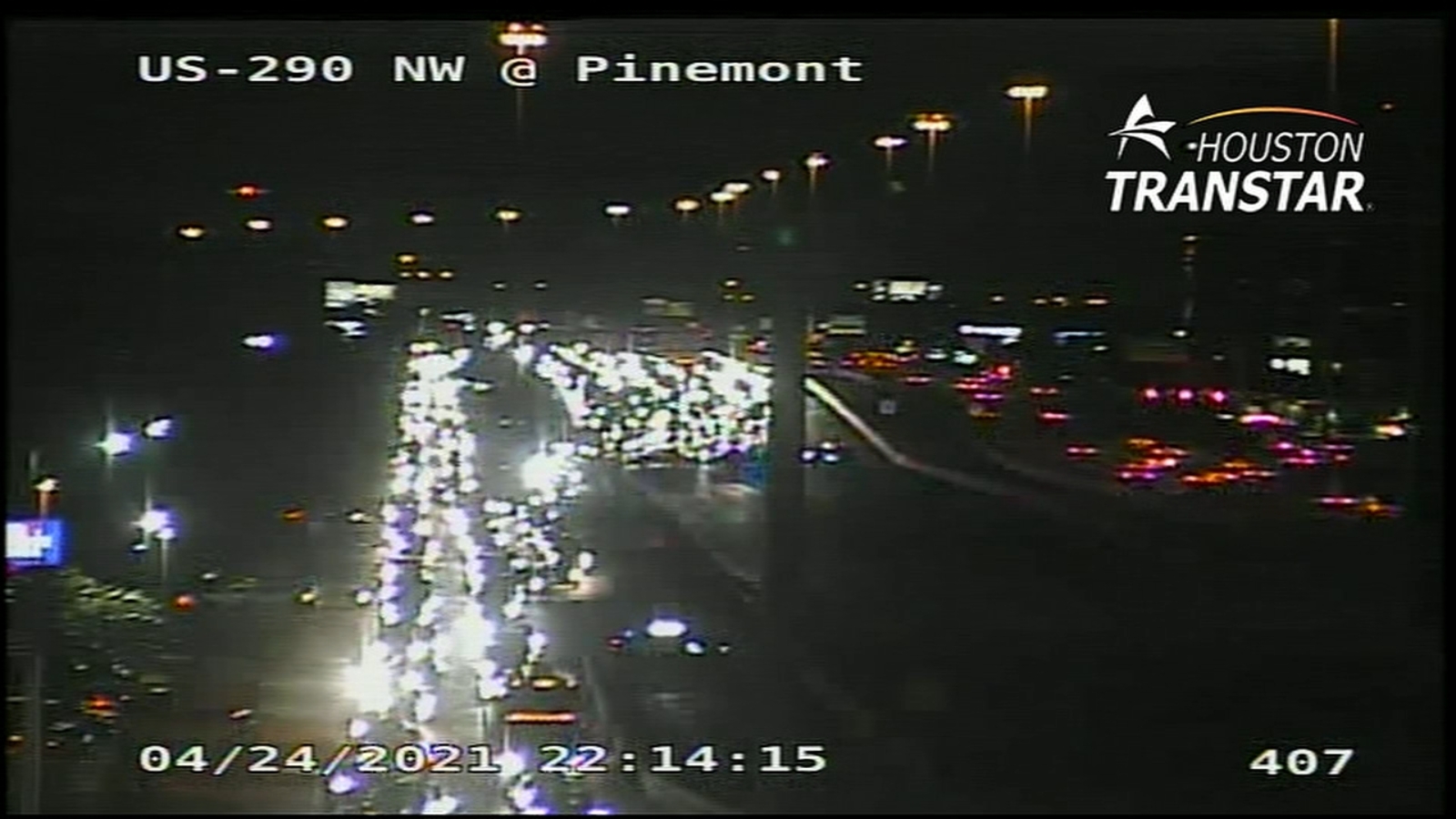 Houston traffic: US-290 Northwest Freeway closed due to 5-car crash at ...