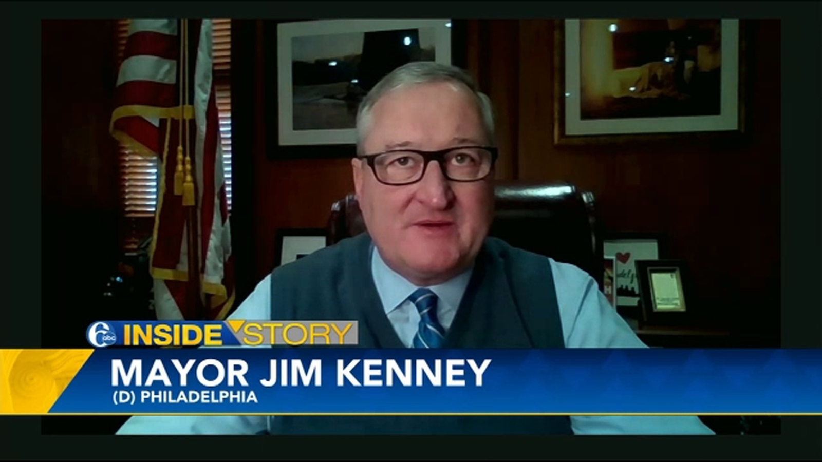Philadelphia Mayor Jim Kenney (D) - Inside Story April 25, 2021 - 6abc ...
