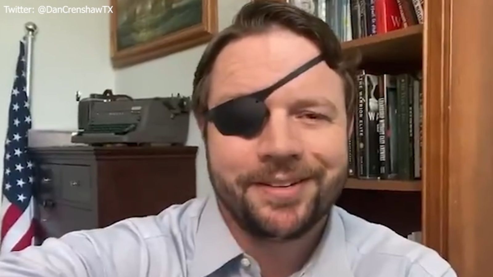 Texas Congressman Dan Crenshaw returns to work weeks after emergency ...