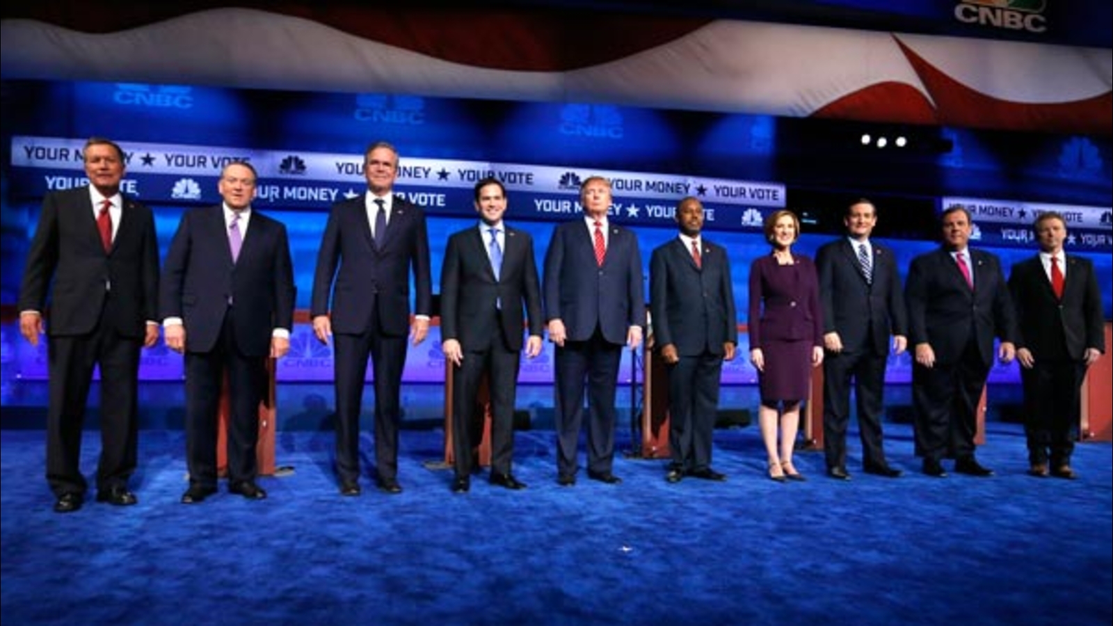 Republican presidential candidates spar in latest debate - 6abc ...