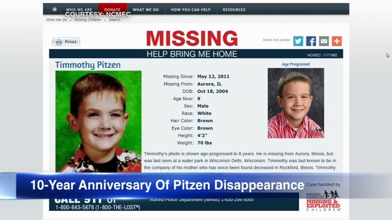 Tuesday marks 10 years since disappearance of Timmothy Pitzen - ABC7 ...