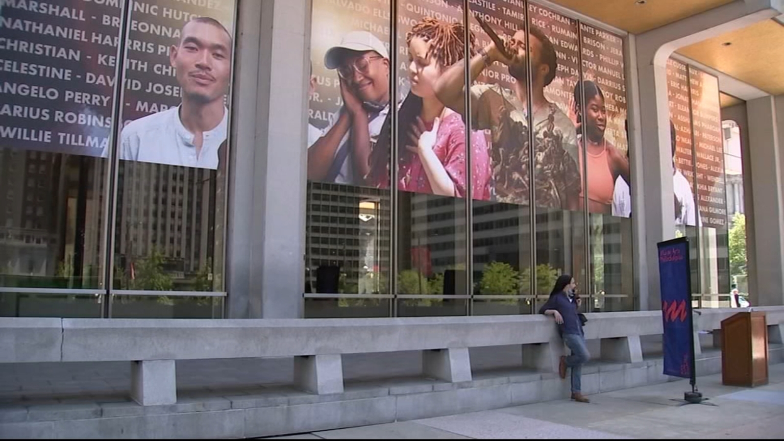 Philadelphia Municipal Services Building displays art, activism - 6abc ...