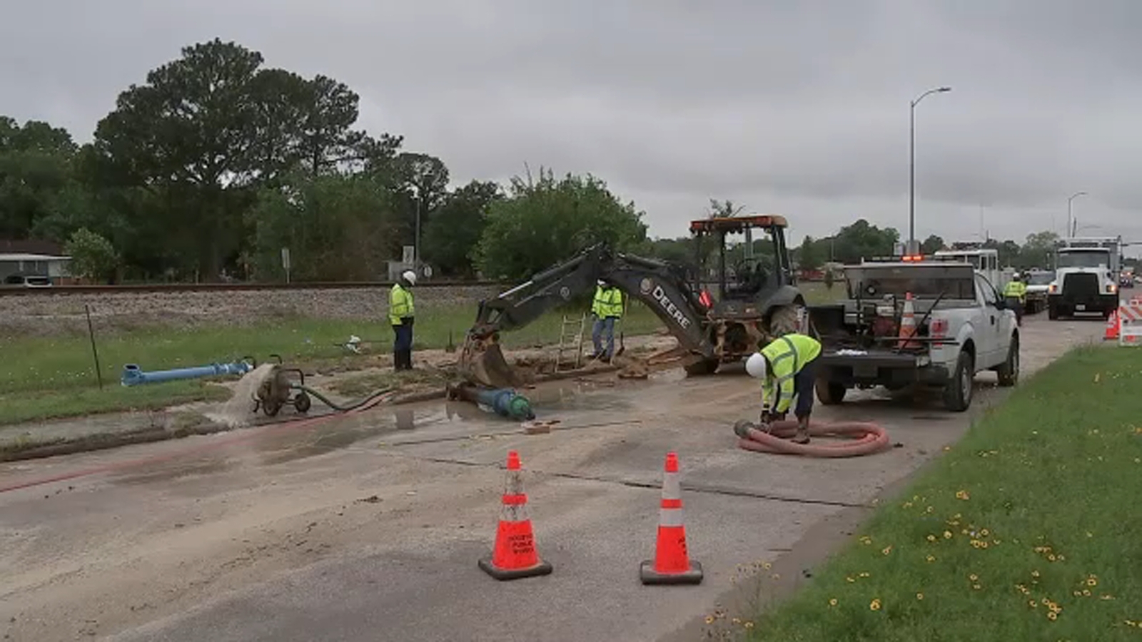 Water main break that forced road closures on east side finally ...