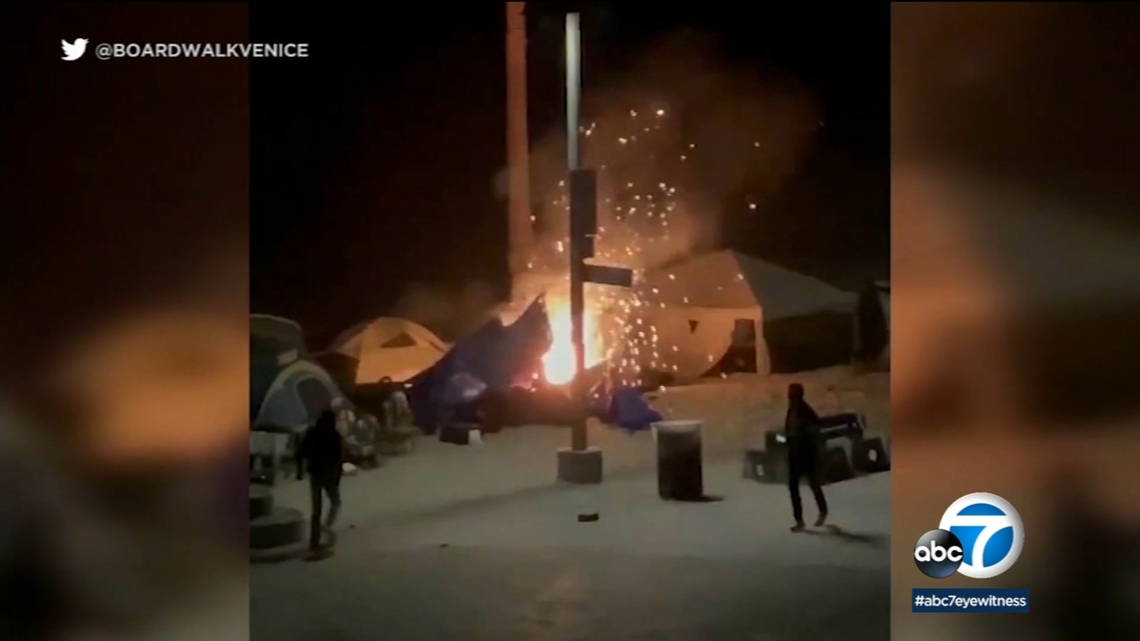 Los Angeles homeless crisis: Number of fires at encampments has tripled ...