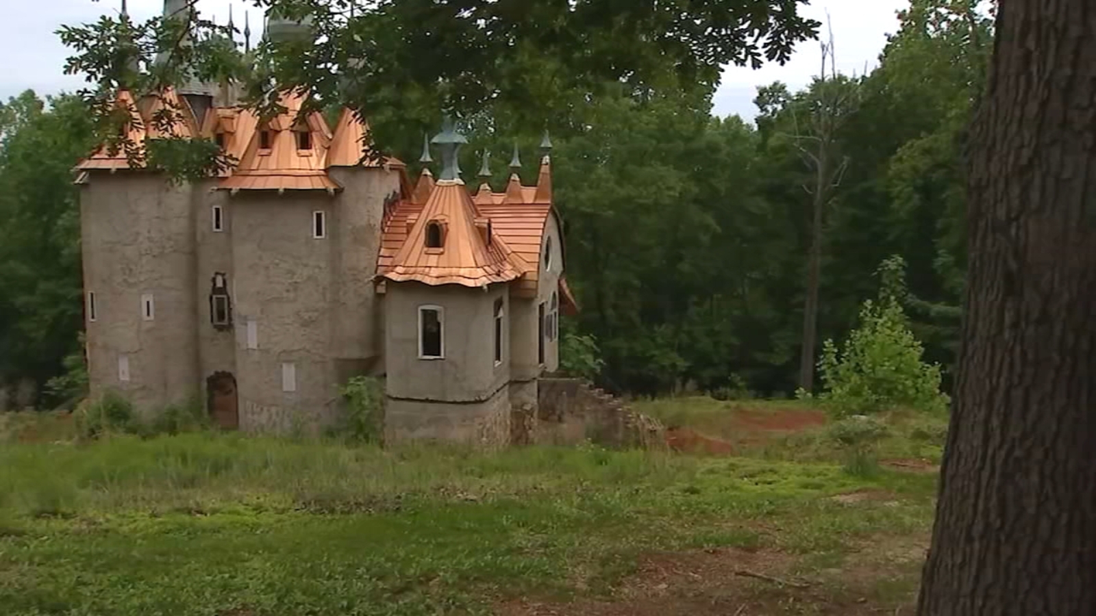 Castle Mont Rouge: Sculptor hopes to bring life back to Person County ...