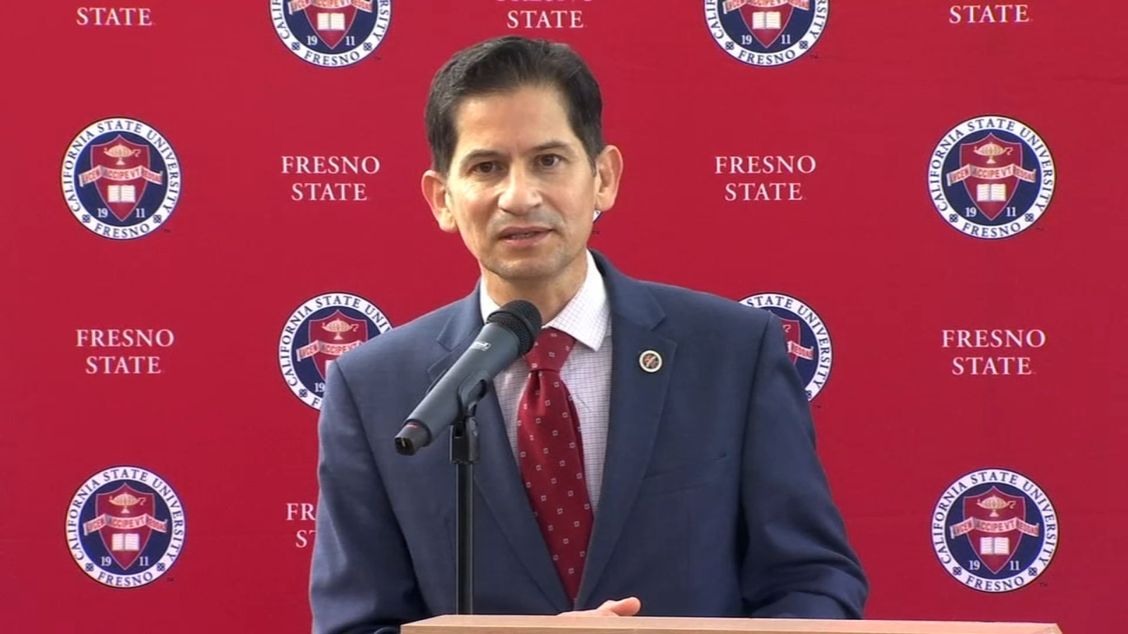 Fresno State president Dr. Saúl Jiménez-Sandoval addresses petition for ...