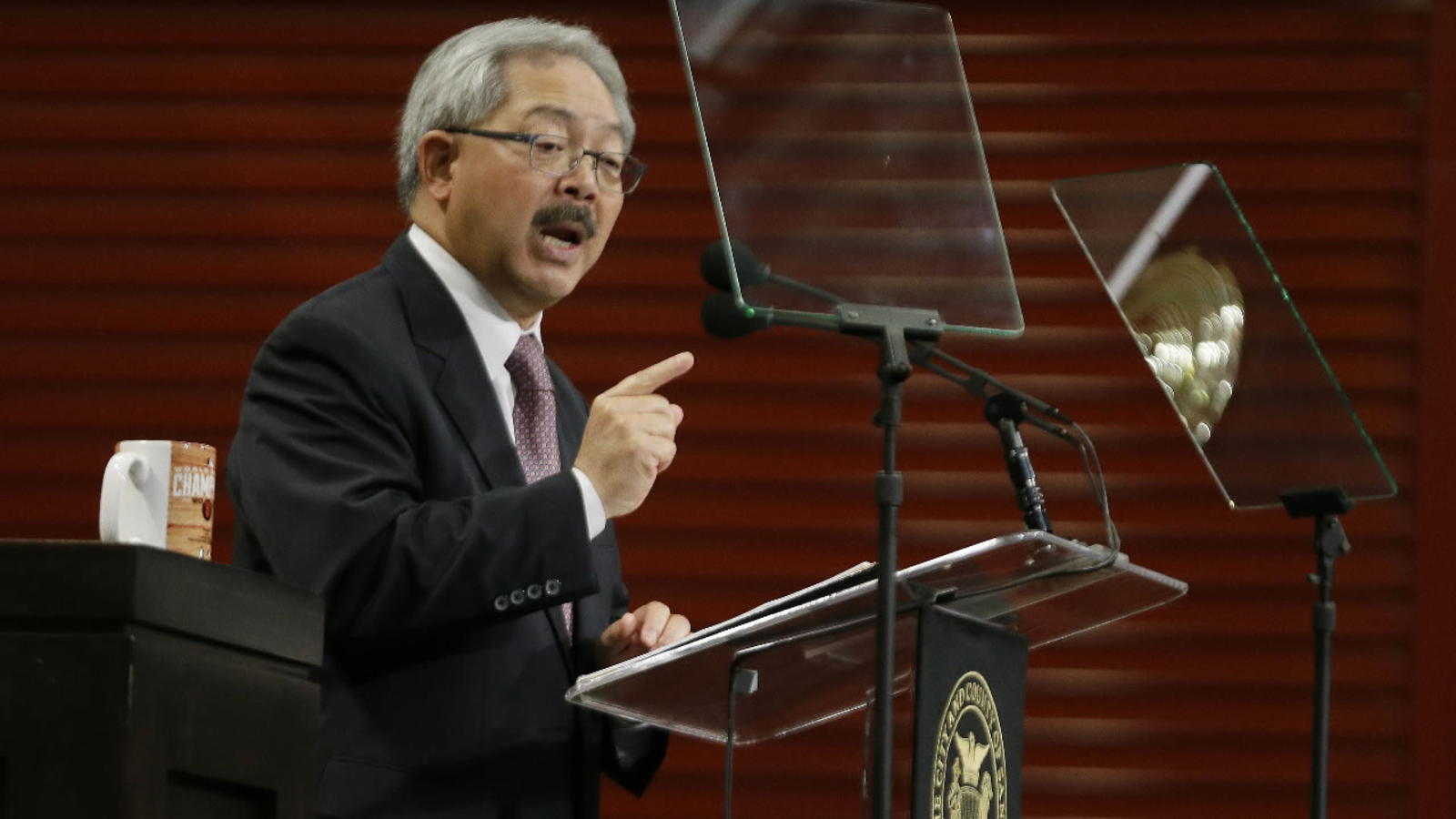 San Francisco voters re-elect Mayor Ed Lee with 57 percent of vote ...