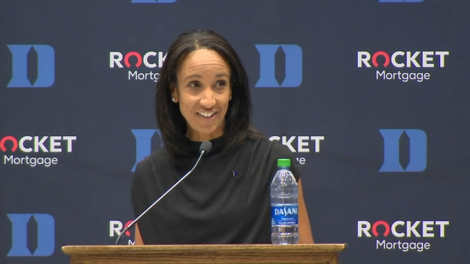 On historic day at Duke, King introduced as athletics director - ABC11 ...