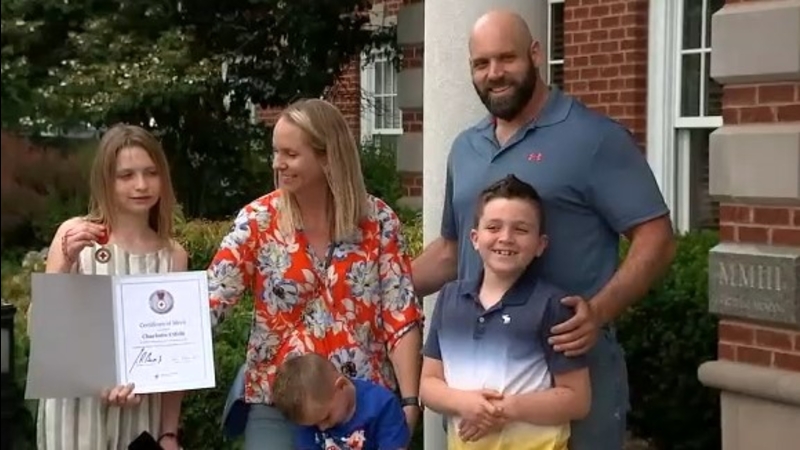 11 Year Old New Jersey Girl Who Saved Brother From Choking Hailed As