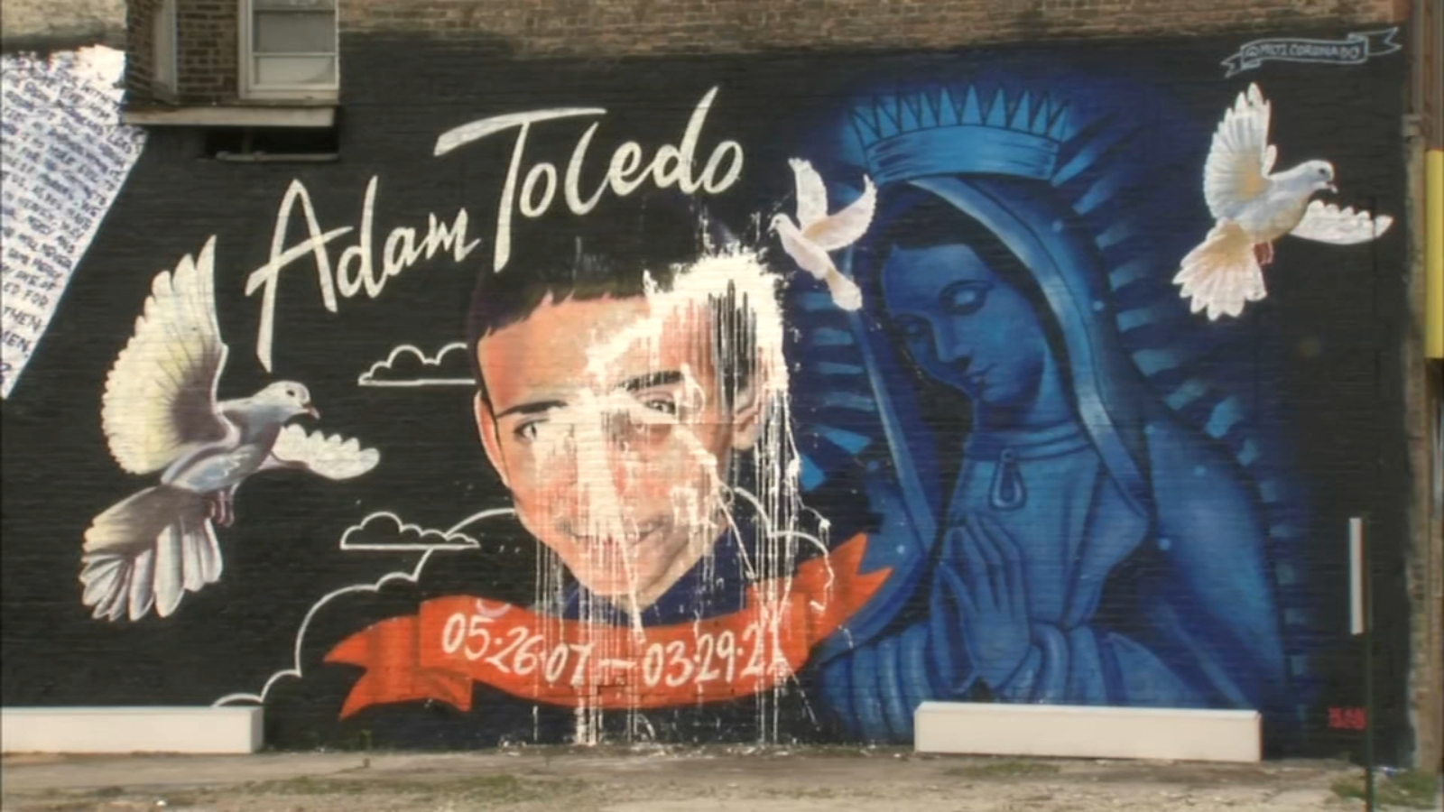 Adam Toledo: Mural dedicated to 13-year-old killed in Chicago police ...