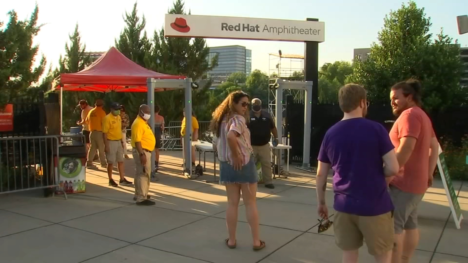 Red Hat Amphitheater welcomes back first crowd since 2019 - ABC11 ...