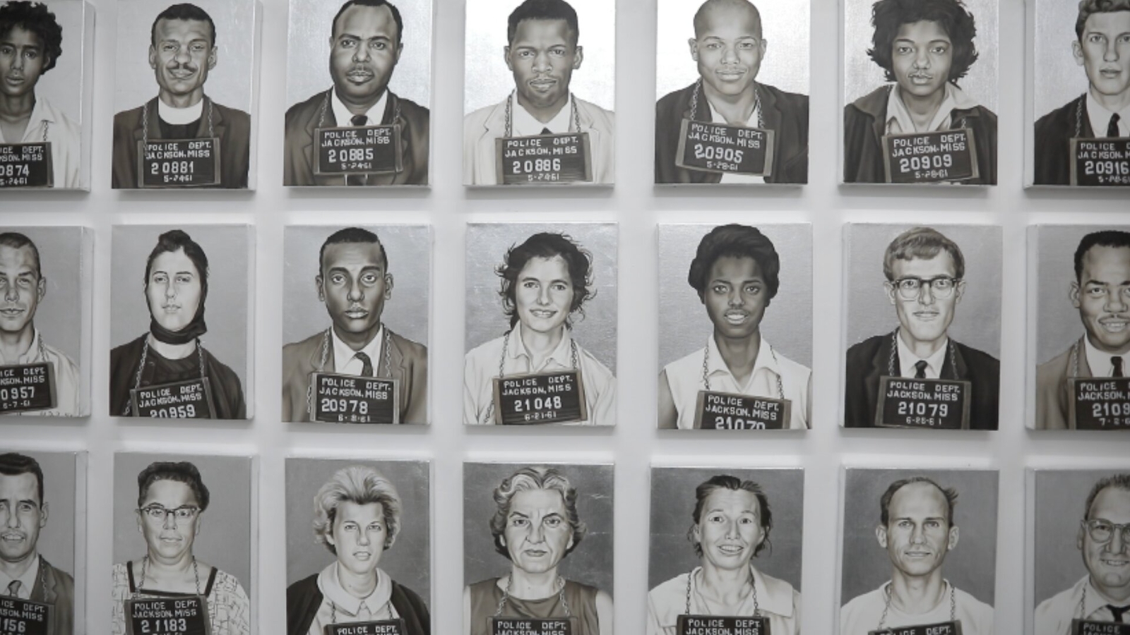 Artist Paul Morin paints lifelike portraits of Freedom Riders for 60th ...