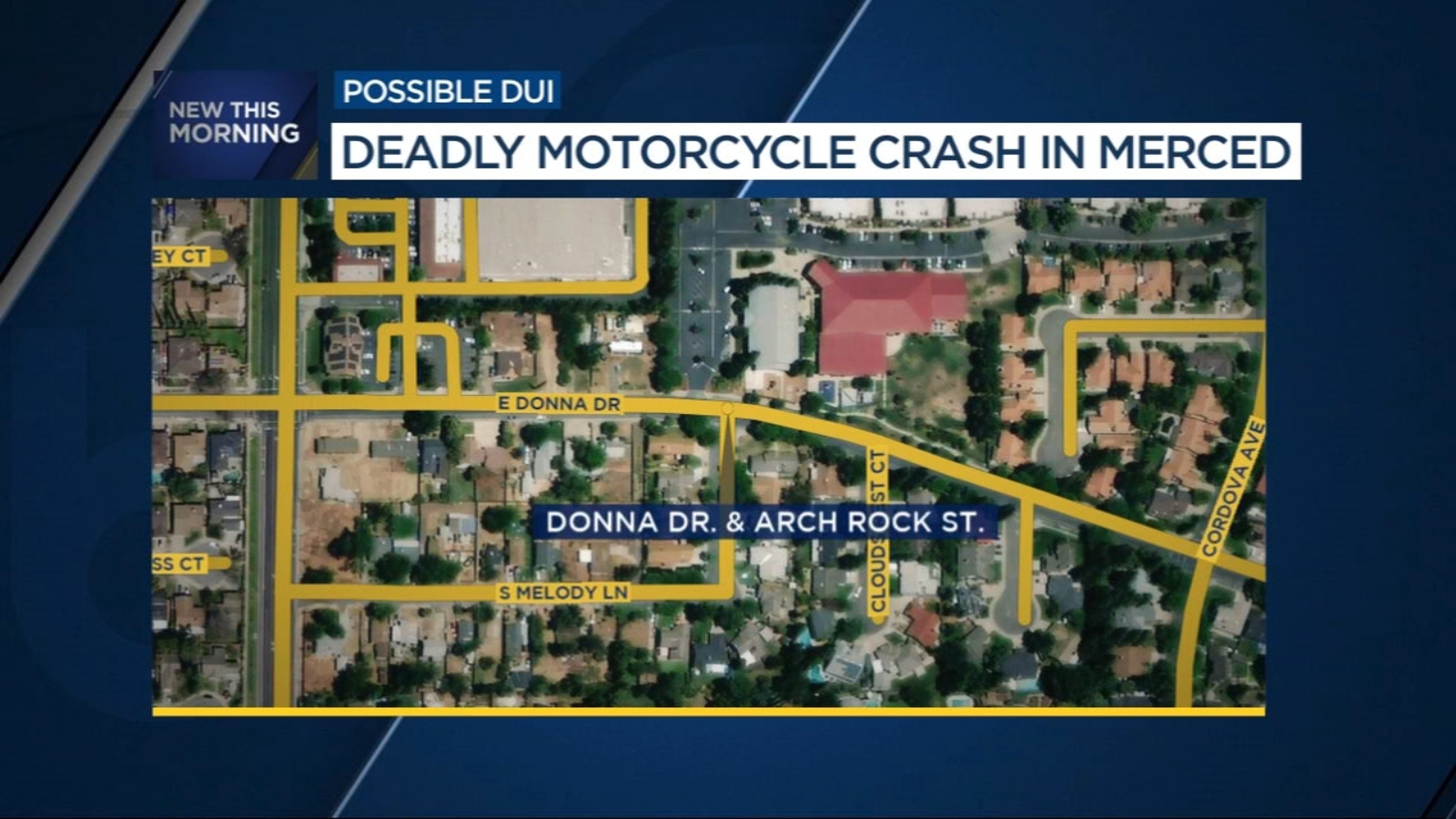 Motorcyclist killed in crash in Merced, police say - ABC30 Fresno