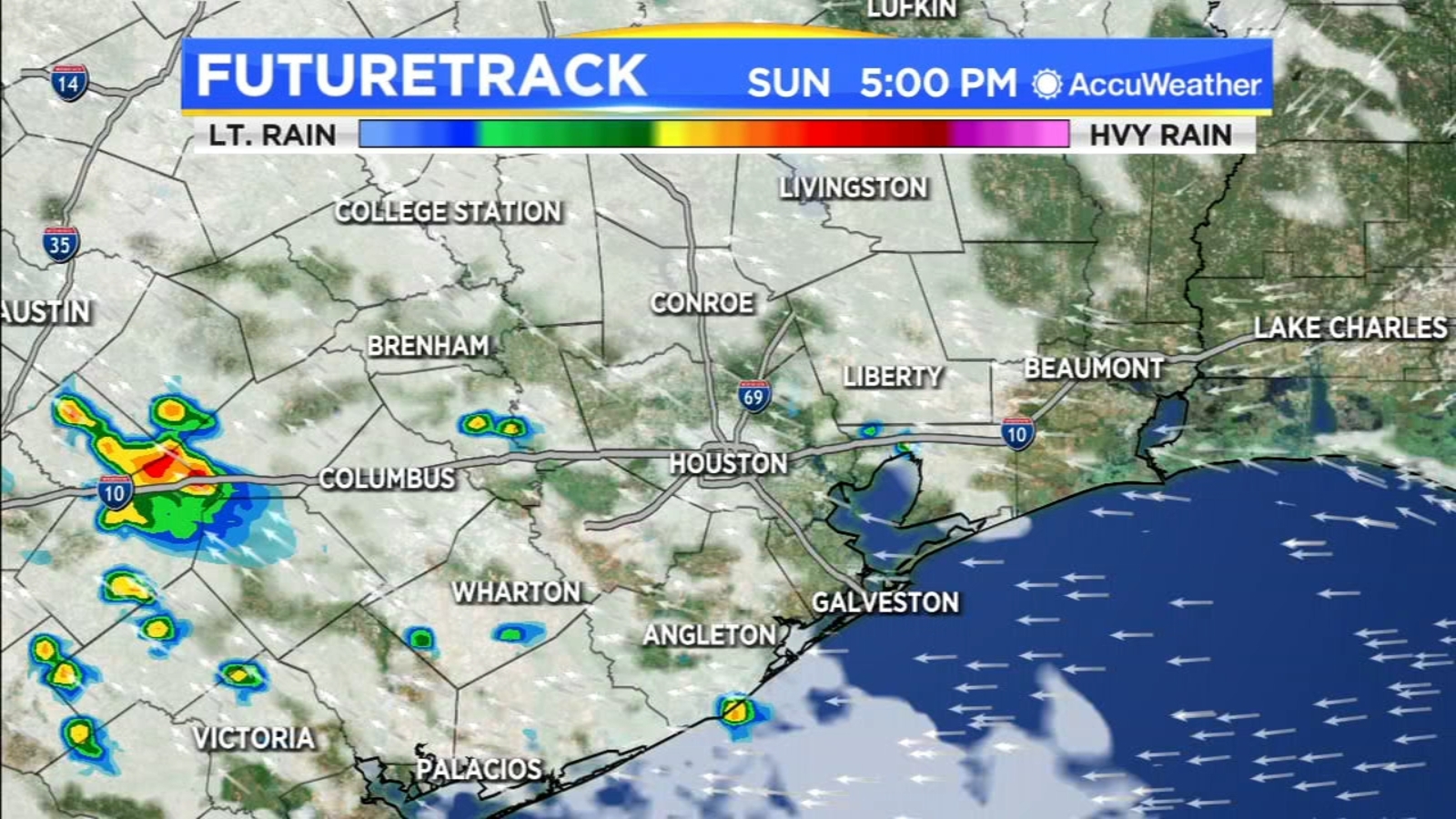 Houston Weather: Dry for most today and tomorrow, rain chances increase ...
