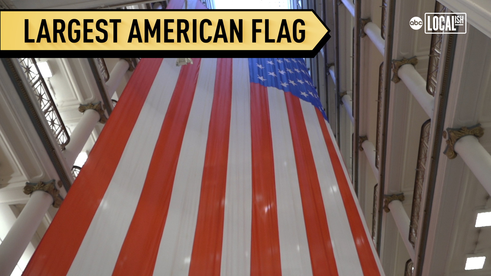 Chicago's Macy's hosts largest American flag hanging in department ...
