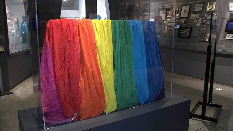 Original Rainbow Flag Returns Home To San Francisco During Pride Month