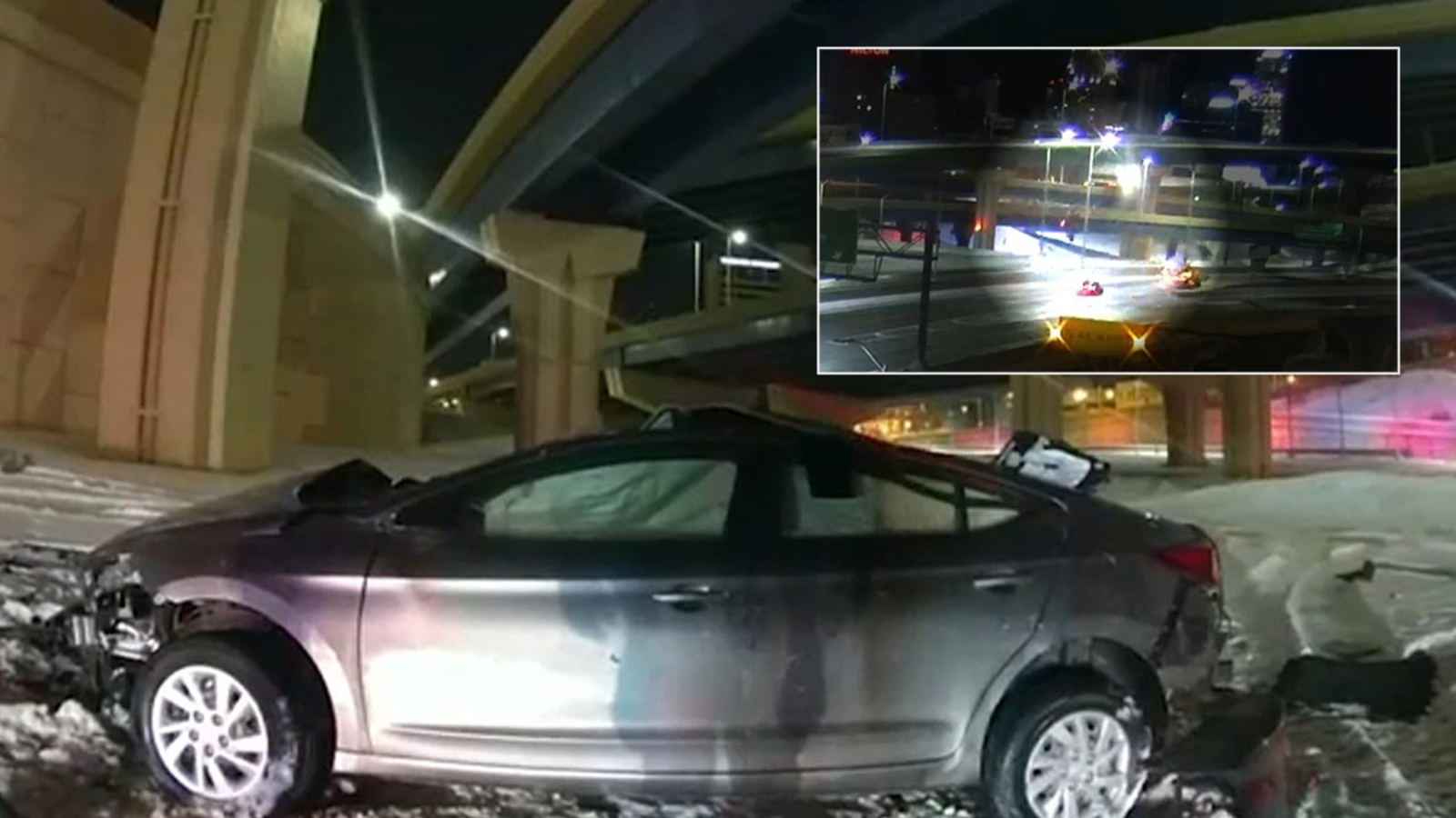 Wisconsin crash: Woman miraculously uninjured after car plunges off ...