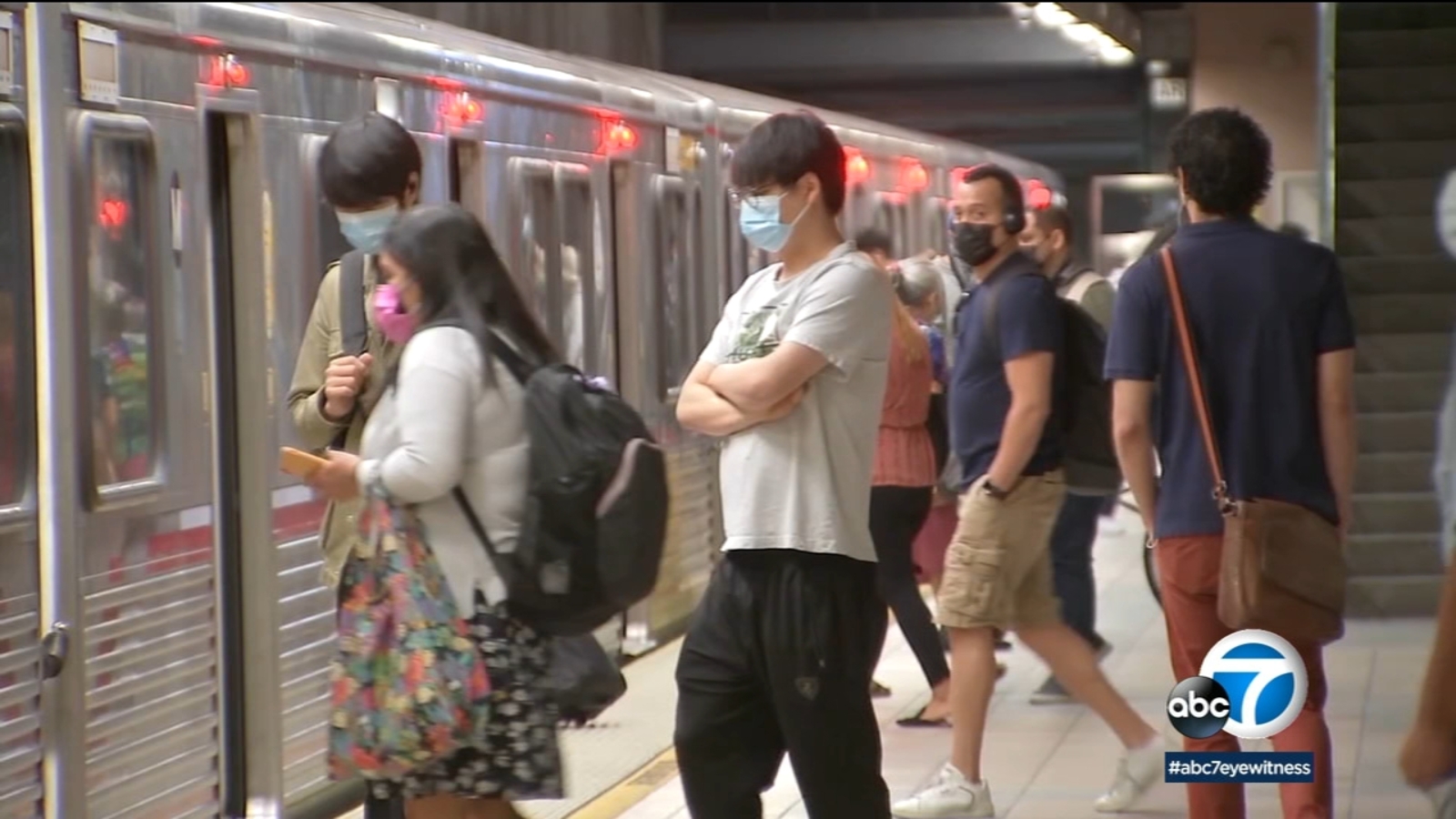 LA Metro ridership currently around half compared to pre-pandemic ...