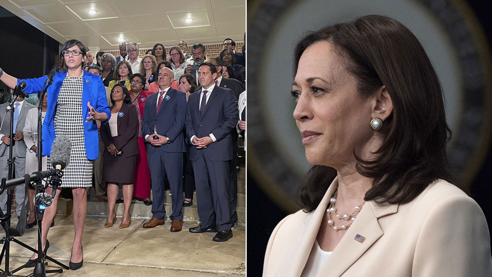 Texas Democrats who walked out on voting reform bill meet with Vice ...