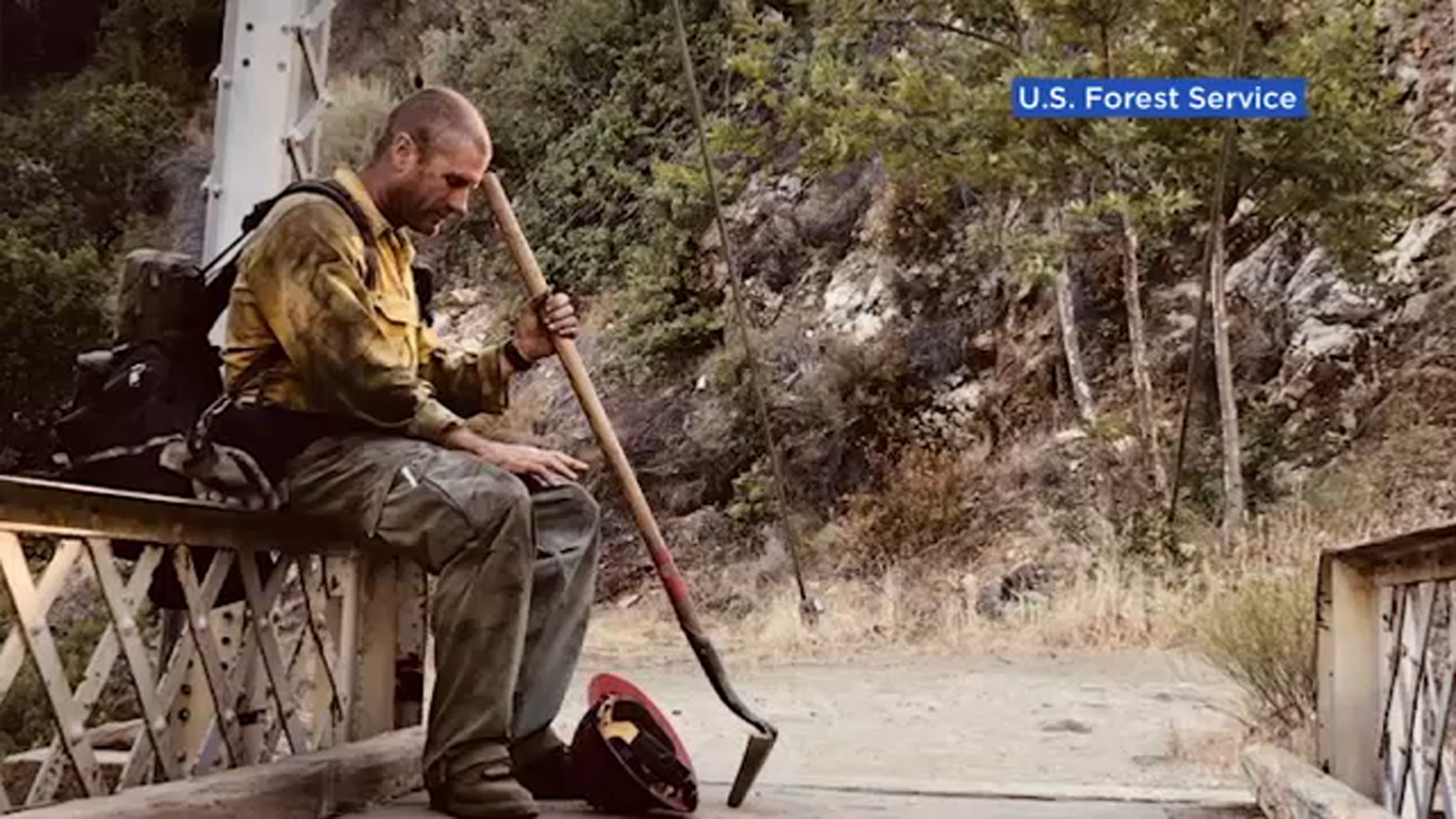 Willow Fire: Photo of exhausted firefighter battling blaze near Big Sur ...