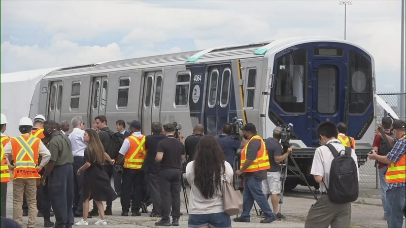 MTA unveils new fleet of subway cars - ABC7 New York