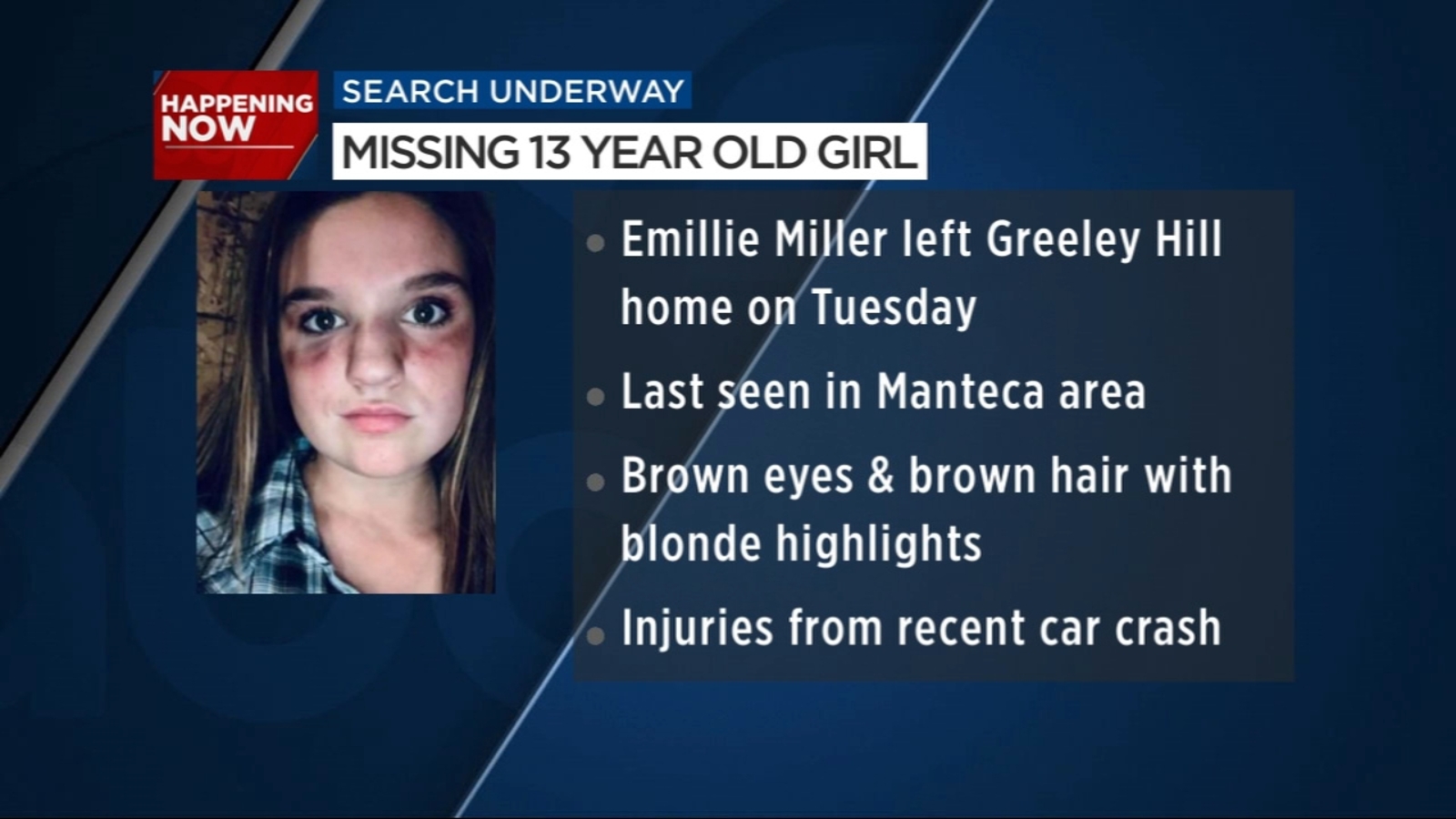 Mariposa County deputies searching for missing 13-year-old girl - ABC30 ...