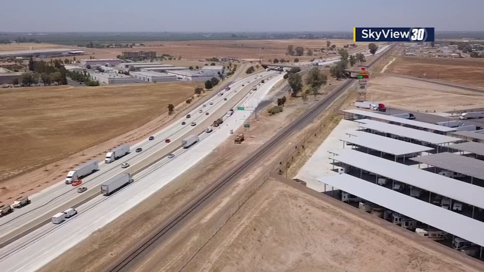 Completion of widening project on Highway 99 in Madera delayed - ABC30 ...