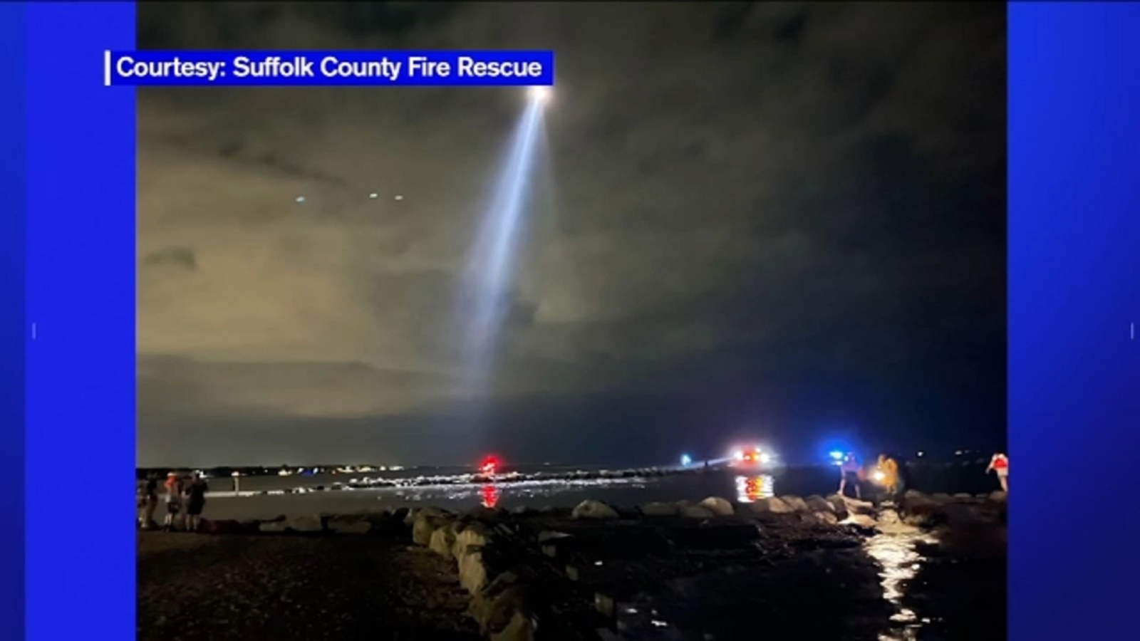 Boater missing after being thrown overboard in Sayville - ABC7 New York