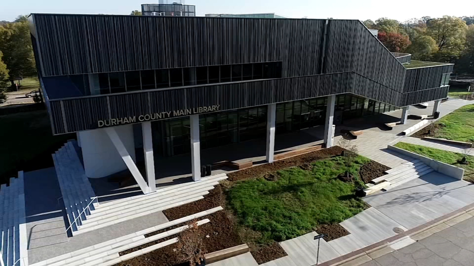 Durham County Main Library: Renovated Durham Main Library finally books ...
